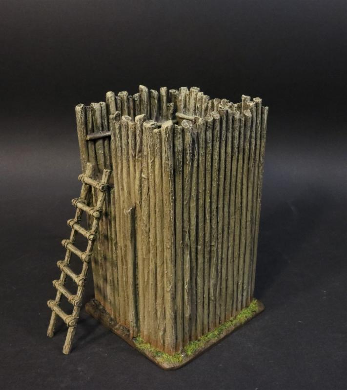 Bastion, The Fur Trading Post, The Fur Trade--two pieces (Model size: 5 ...