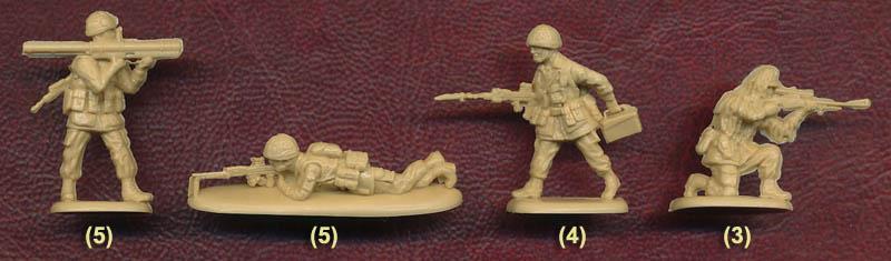 Modern British Infantry--48 figures in 12 poses--RETIRED--LAST ONE ...