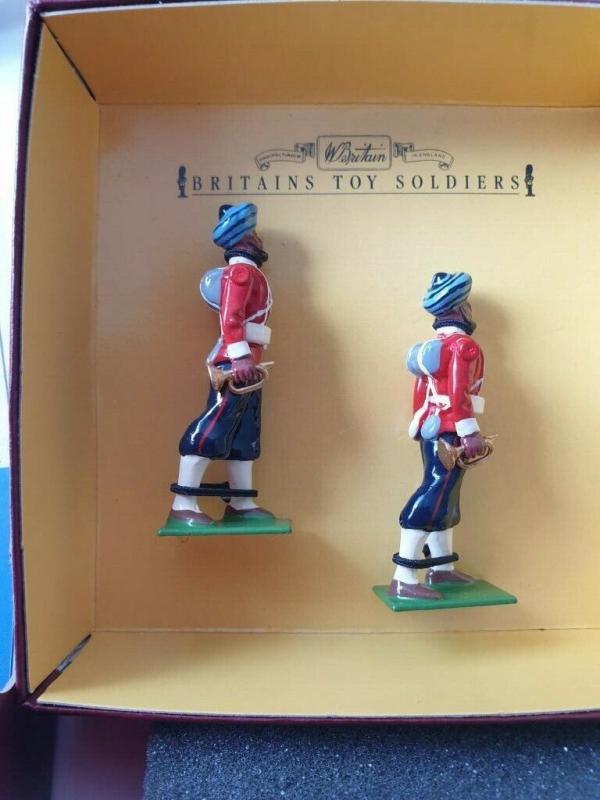 Two Sikh Buglers, 45th Rattray's Sikhs, Indian Army--two figures ...
