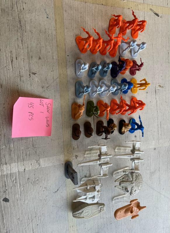 Star Wars Command - 45 Figures and Ships - LOT 1 - RPBA-SWLOT1 - Metal ...