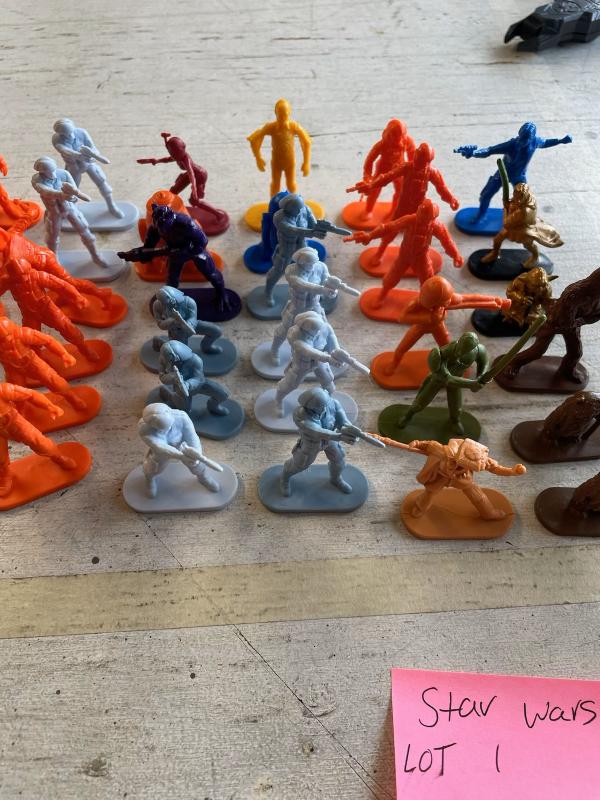 Star Wars Command - 45 Figures and Ships - LOT 1 - RPBA-SWLOT1 - Metal ...