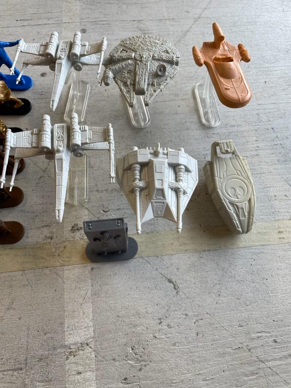 Star Wars Command - 45 Figures and Ships - LOT 1 - RPBA-SWLOT1 - Metal ...