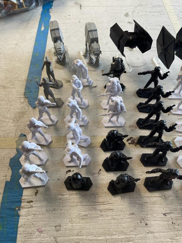 Star Wars Command - 56 Figures and Ships - The Empire LOT 4 - RPBA ...