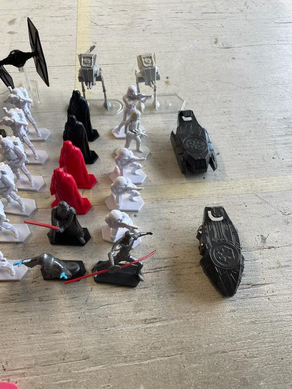 Star Wars Command - 56 Figures and Ships - The Empire LOT 4 - RPBA ...