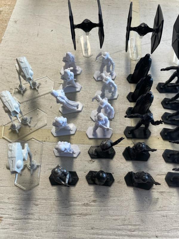 Star Wars Command - 59 Figures and Ships - The Empire LOT 5 - RPBA ...