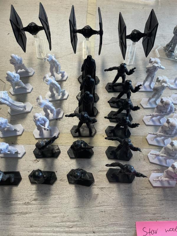 Star Wars Command - 59 Figures and Ships - The Empire LOT 5 - RPBA ...