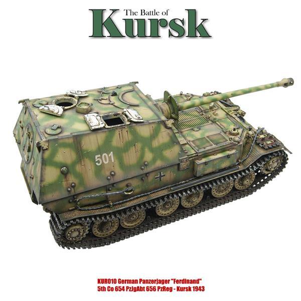 German Panzerjager "Ferdinand" 5th Co 654 PzJgAbt 656 PzReg., The ...