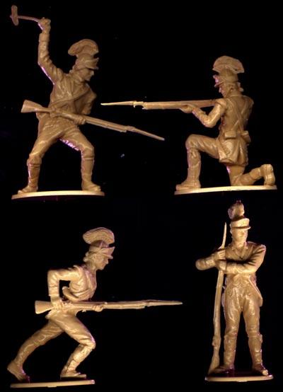 1/32 AWI British Light Infantry--16 in 4 Poses - CTASER32 - Plastic ...