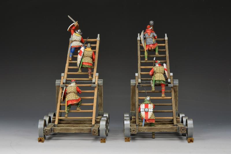 The Medieval 'Escalade' Siege Ladders' Value Added Set--two siege ...