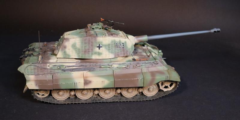 German King Tiger #123, Panzerkampfwagen Tiger Ausf. B with "Porsche ...