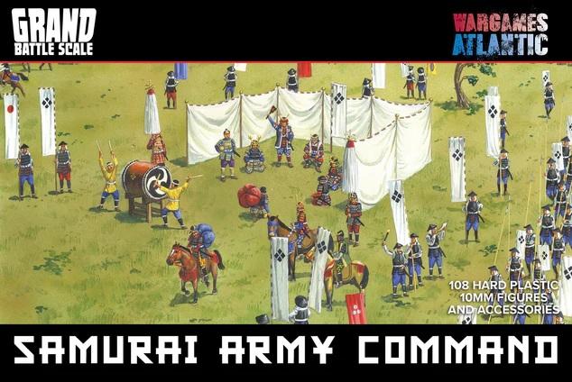 Samurai Army Command, Grand Battle Scale--108 hard plastic 10mm figures ...