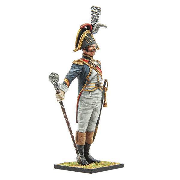 Drum Major, Middle Guard Fusilier Grenadiers, Borodino 1812, France's ...