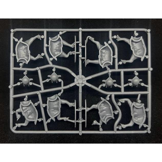 28mm Quar Fidwog Command--fourteen multi-part hard plastic figures ...