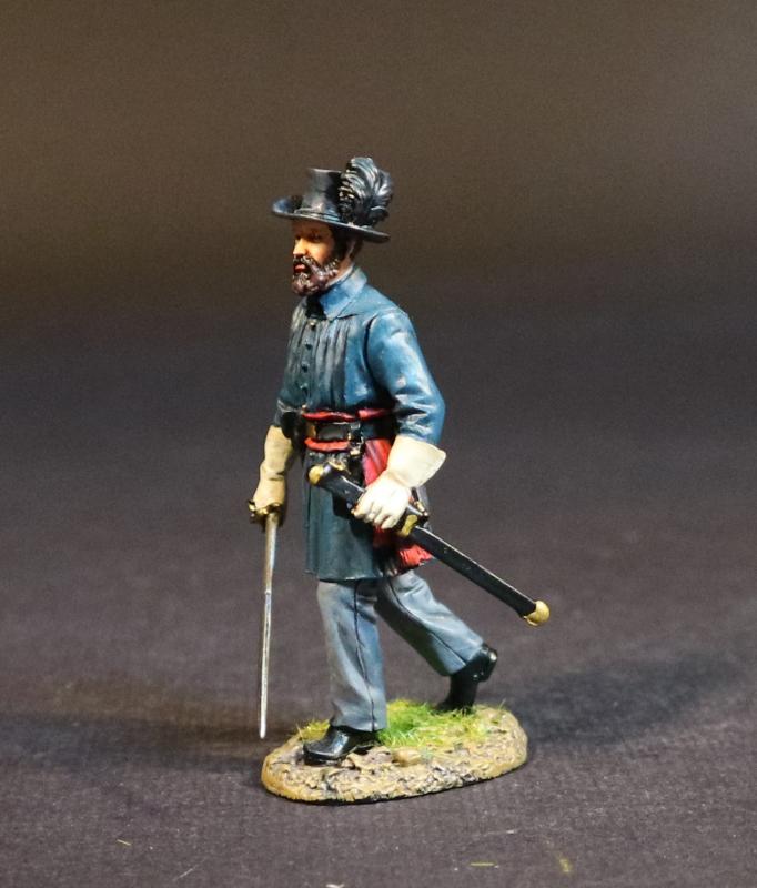 Infantry Officer, 1st Regiment, Rhode Island Detached Militia, The ...