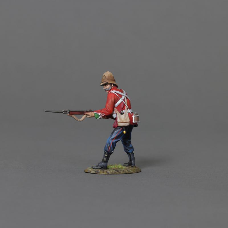 Colour Sergeant Bourne Stabbing with Bayonet, 24th Regiment of Foot ...