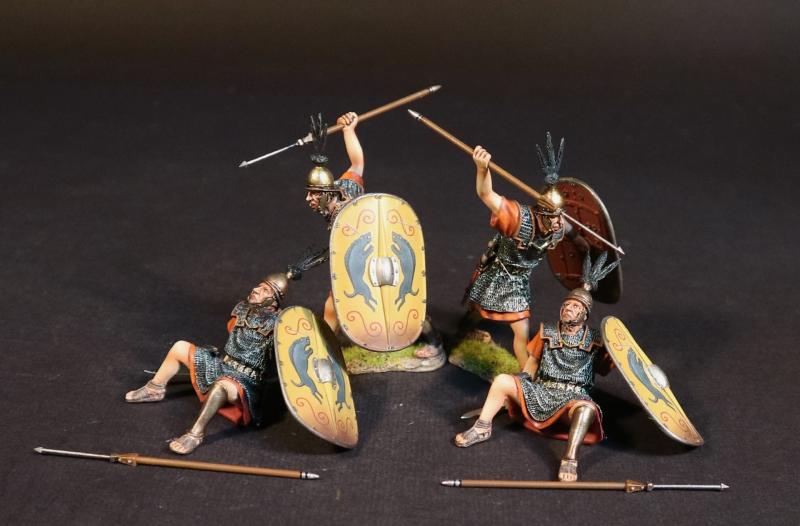 Four Principes (yellow shields), The Roman Army of the Mid Republic ...
