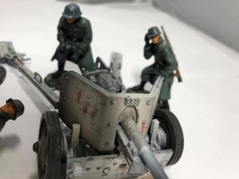 German PAK 40 Cannon with Crew (winter)--RETIRED--LAST ONE!! - 17599 ...