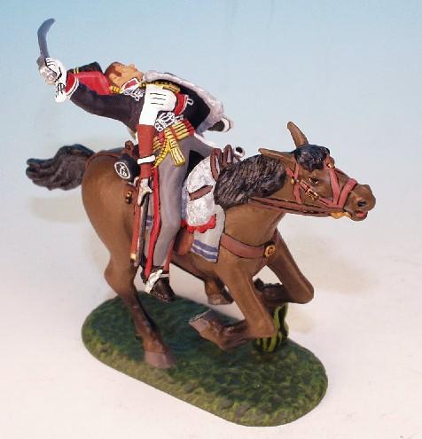 Wounded Trooper, 10th Hussars--single mounted figure--RETIRED--LAST ONE ...