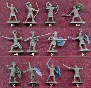 The War of Troy: Trojan Army--42 Figures in 12 poses--AWAITING RESTOCK ...