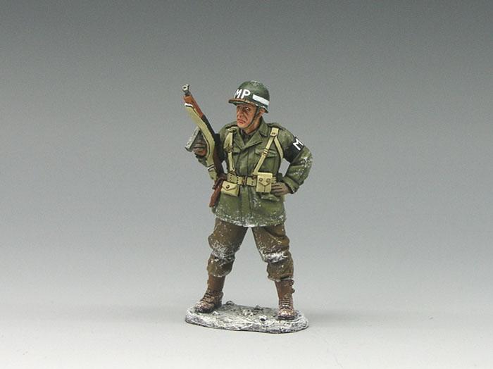 American MP Standing with Thomson Rifle--single figure--RETIRED ...