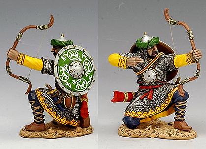 Kneeling Saracen Archer--single figure--RETIRED--LAST ONE!! - MK060 ...