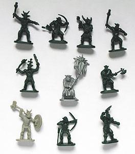 Orc Warriors--35 Plus figures--AWAITING RESTOCK. - F106 - Plastic ...
