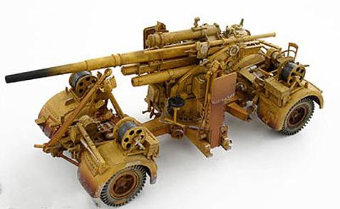 German 88mm Cannon Model