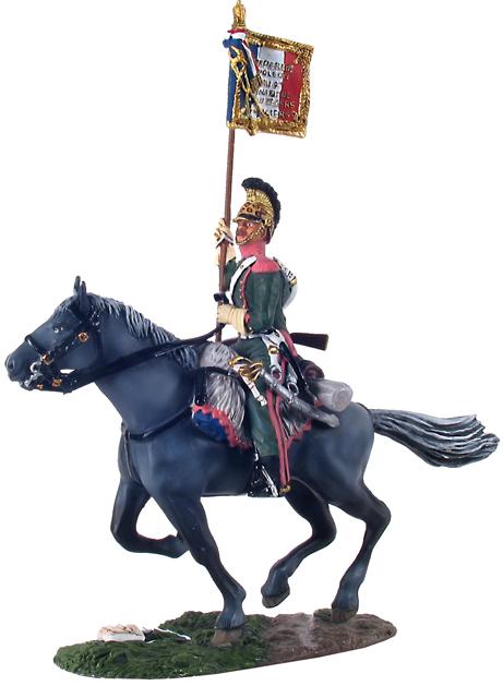French 3rd Lancers Guidon Bearer No.1--single mounted figure--RETIRED ...