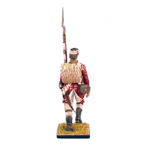 British 5th Regt of Foot Grenadier March Attack with Bandaged Head ...