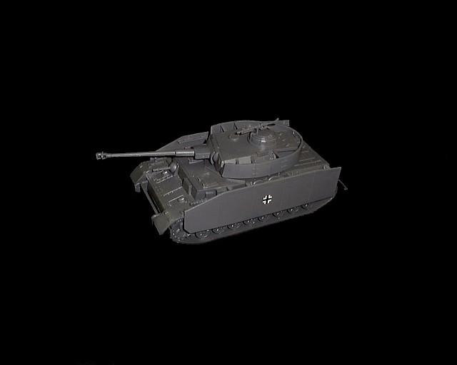 German Panzer IV with side armour - CTS701C - Plastic Soldiers - Products