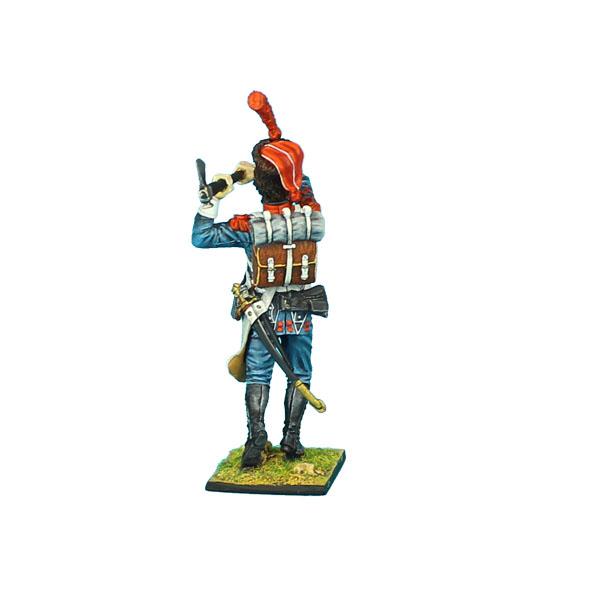 French 1st Light Infantry Sapper, Waterloo 1815--single figure ...