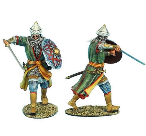 Mamluk Warrior Advancing with Sword - CRU067 - Metal Toy Soldiers ...