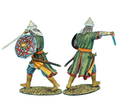 Mamluk Warrior Advancing with Sword - CRU067 - Metal Toy Soldiers ...