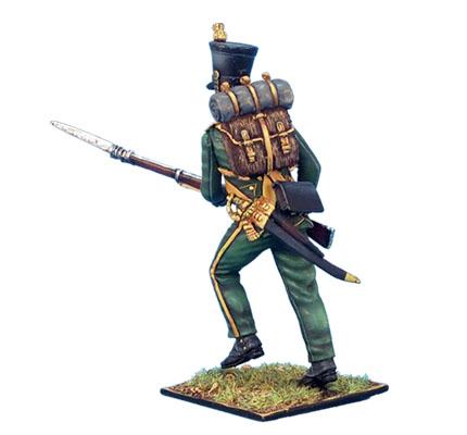 1st Nassau Infantry Regiment Fusilier Charging--Waterloo 1815 - NAP0180 ...