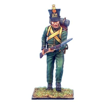 1st Nassau Infantry Regiment Fusilier Charging--Waterloo 1815 - NAP0180 ...