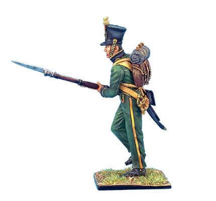 1st Nassau Infantry Regiment Fusilier Charging--Waterloo 1815 - NAP0181 ...