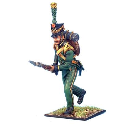 1st Nassau Infantry Regiment Voltigeur Charging--Waterloo 1815 ...