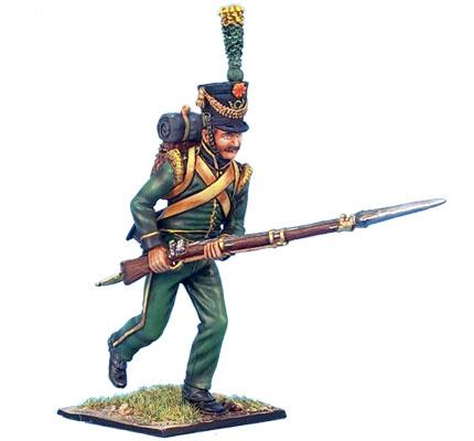 1st Nassau Infantry Regiment Voltigeur Charging--Waterloo 1815 ...