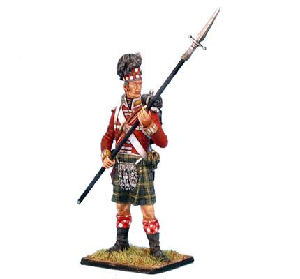92nd Gordon Highlander Sergeant--Waterloo 1815--RETIRED. - NAP0207 ...