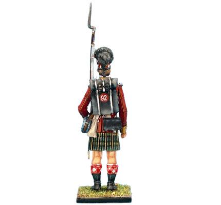 92nd Gordon Highlander Standing, Waterloo 1815--single figure - NAP0212 ...