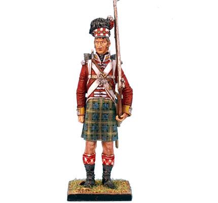92nd Gordon Highlander Standing Intoxicated--Waterloo 1815 - Metal Toy ...