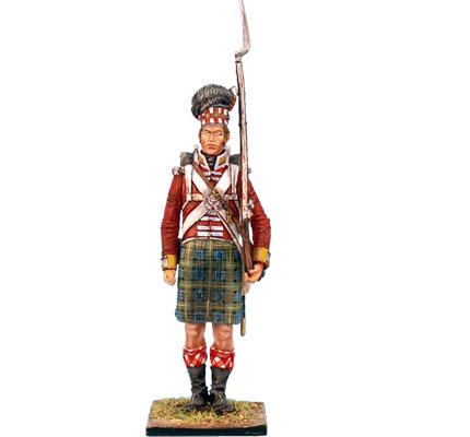 92nd Gordon Highlander Standing--Tall/Big, Waterloo 1815--single figure ...
