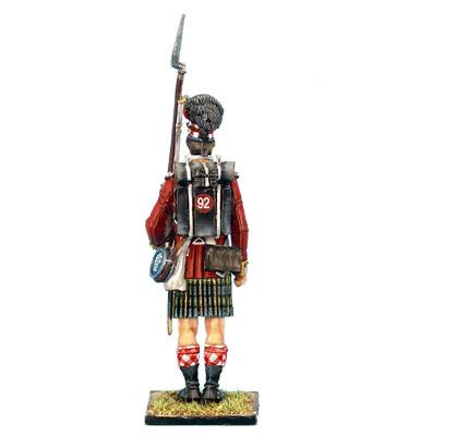 92nd Gordon Highlander Standing--Tall/Big, Waterloo 1815--single figure ...