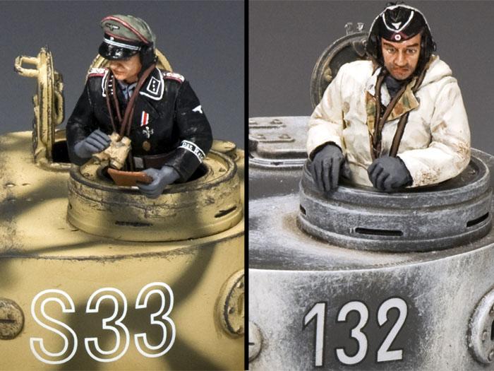 German Tank Commanders #1--two figures--RETIRED. ONE AVAILABLE! - WS223 ...