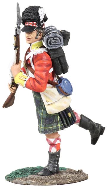 British 92nd (Gordon) Highlander Charging No.1--single figure--RETIRED ...