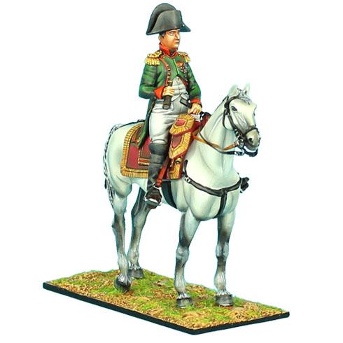 Emperor Napoleon--single mounted figure - NAP0409 - Metal Toy Soldiers ...