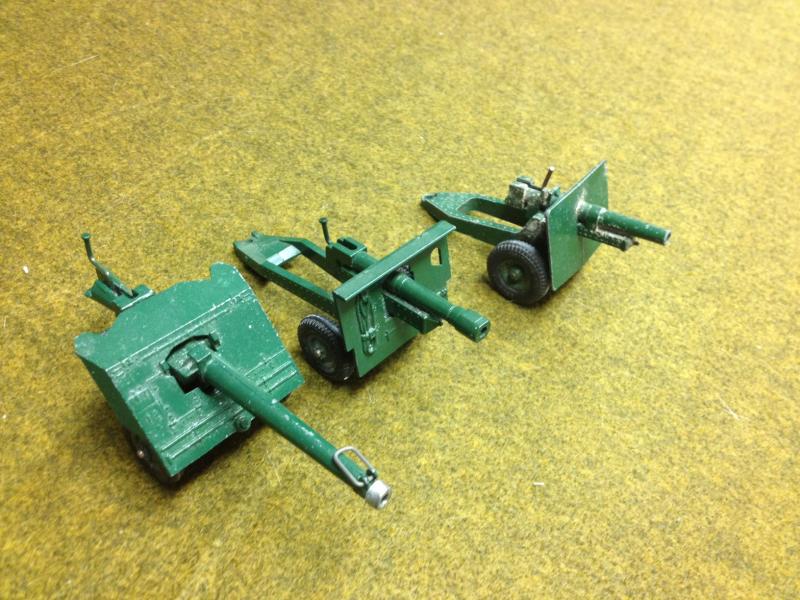 British WWII Artillery--3 cannons--some wear--RETIRED--LAST ONE!! - BRI ...