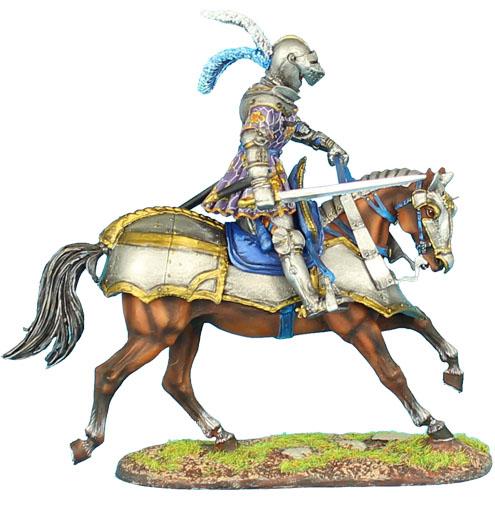 French Mounted Knight with Sword #1, The Battle of Pavia, 1525--single ...