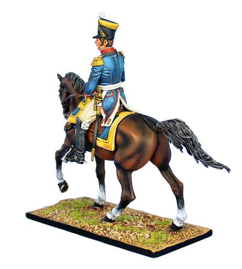 French 45th Line Infantry Mounted Colonel, Waterloo 1815--single ...