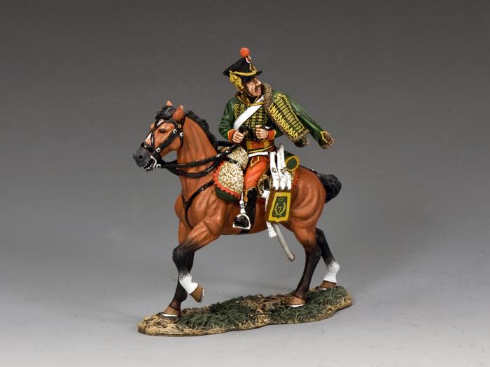 Mounted French Hussar--single mounted figure--RETIRED--LAST ONE ...